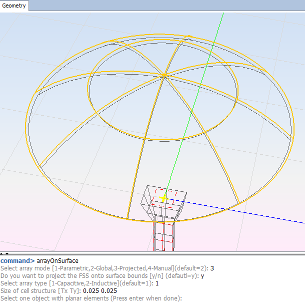 Example 2: Radome with FSS