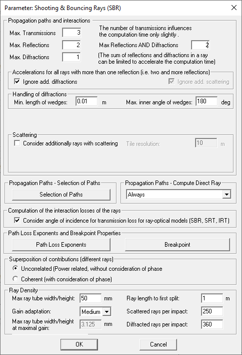 3D Shooting and Bouncing Rays